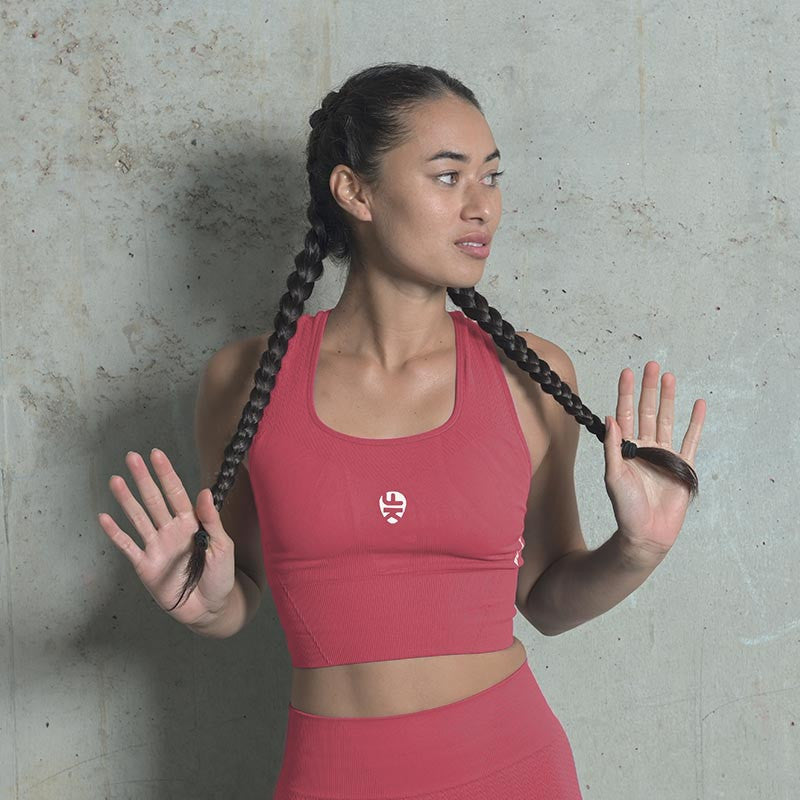 BV SPORT - BRASSIÈRE KEEPFIT FEMME ROSE - FITNESS & GYM– VO2